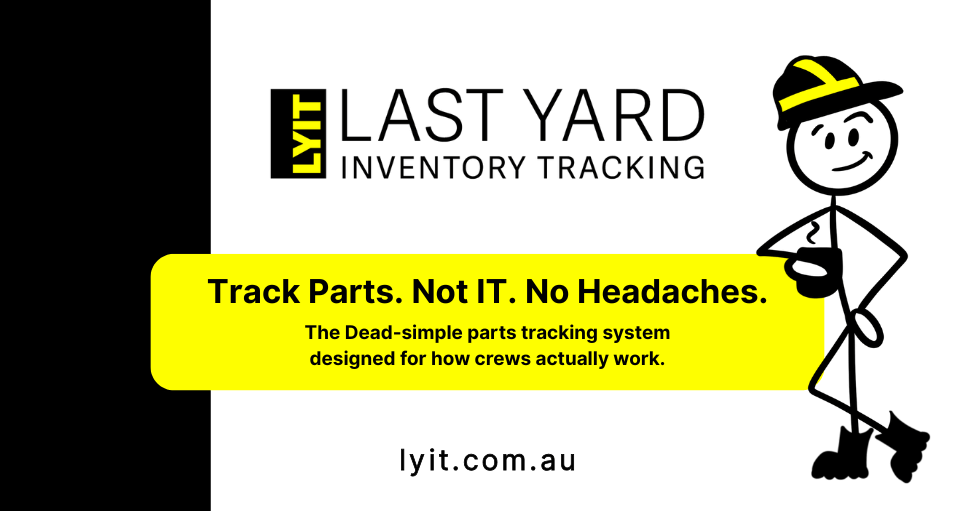 Simple Part Tracking System for Mining & Maintenance | LYIT - LYIT ...